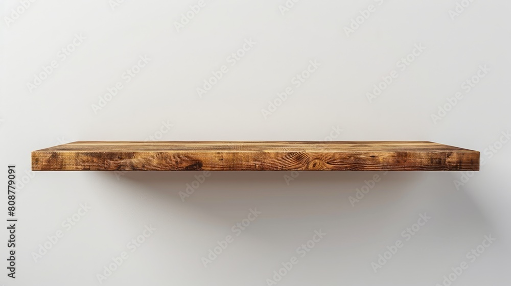 floating shelves, minimalist storage solution with floating wooden ...