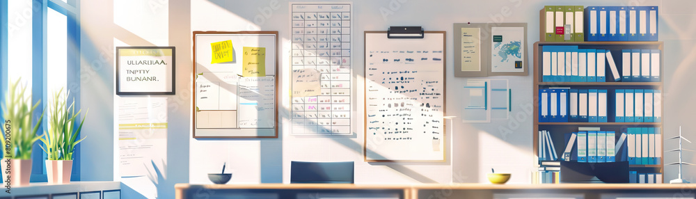 Legal Translator's Office Wall: Displaying legal documents in different ...