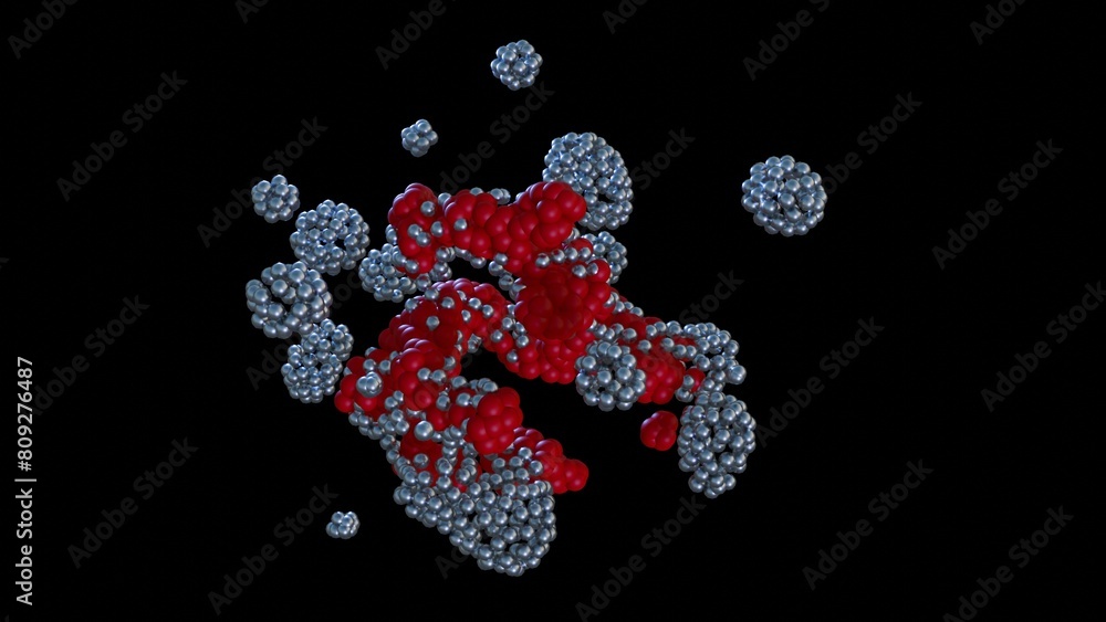 Molecular interactions. Atoms, molecules, chemical reactions. Chemical ...