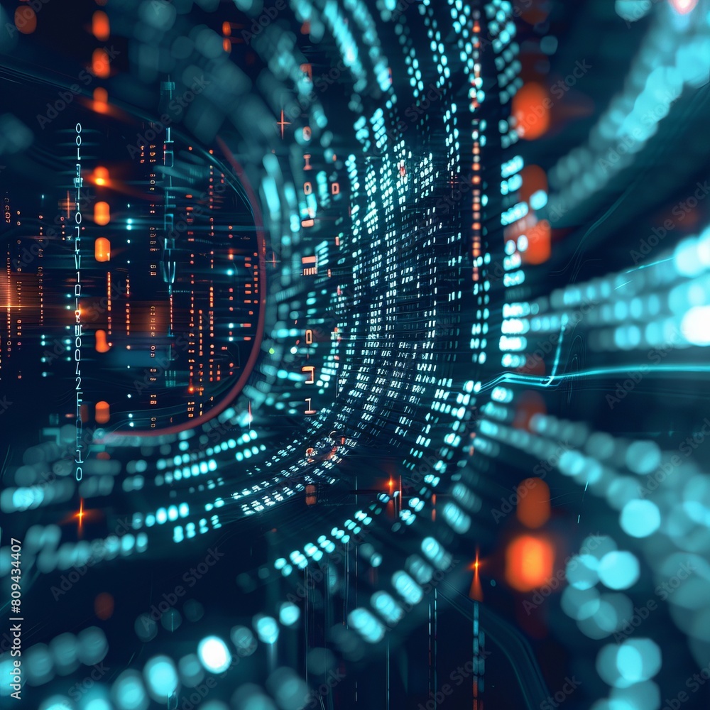 digital coding with graph and matrix, Programmer's Day, World ...