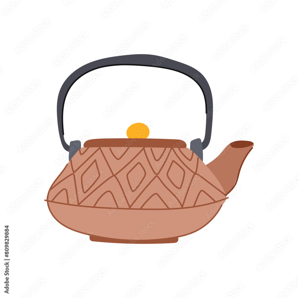dallah arabic tea pot cartoon. ramadan kettle, gulf saudi, oman uae ...