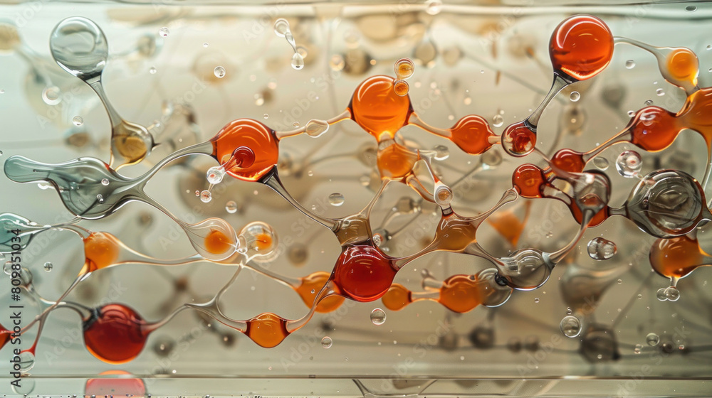 The molecule atom model, where science and art converge to illuminate ...