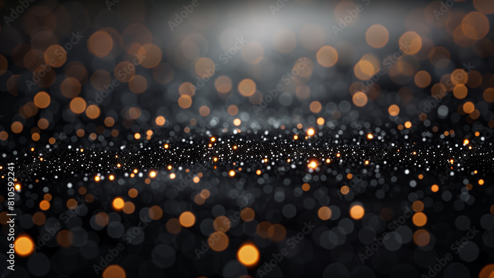 Hidden Sparkle Design a black background with a subtle glitter gradient ...