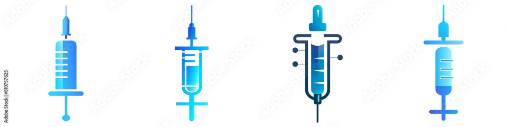 Injection clipart collection, symbol, logos, icons isolated on ...