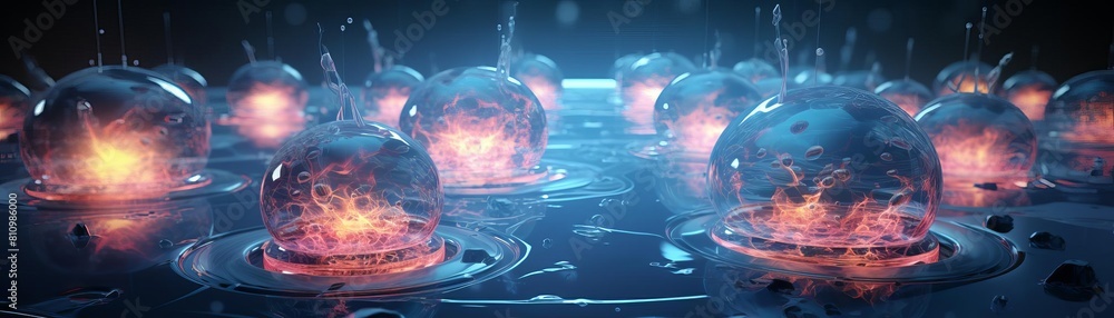 Conceptual image of oocyte preservation and in vitro fertilization ...