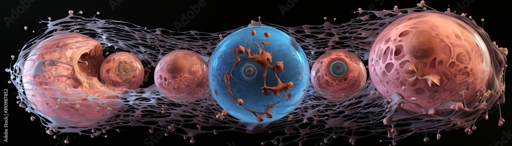 Stock-Illustration „Educational diagram showing the development stages ...