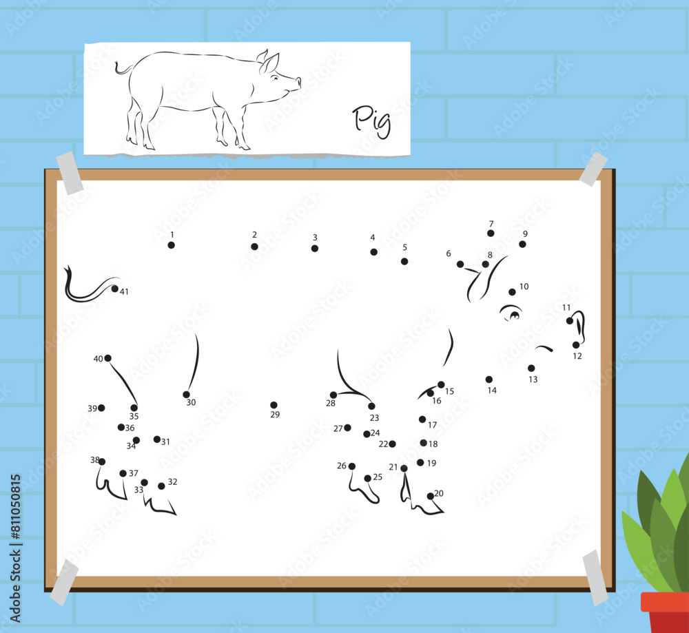 Let your kid enhance their drawing skills by connecting the dots to ...