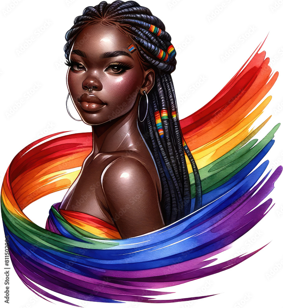 Watercolor Pride Month Clipart: LGBT Rights, Rainbow, and Diversity ...