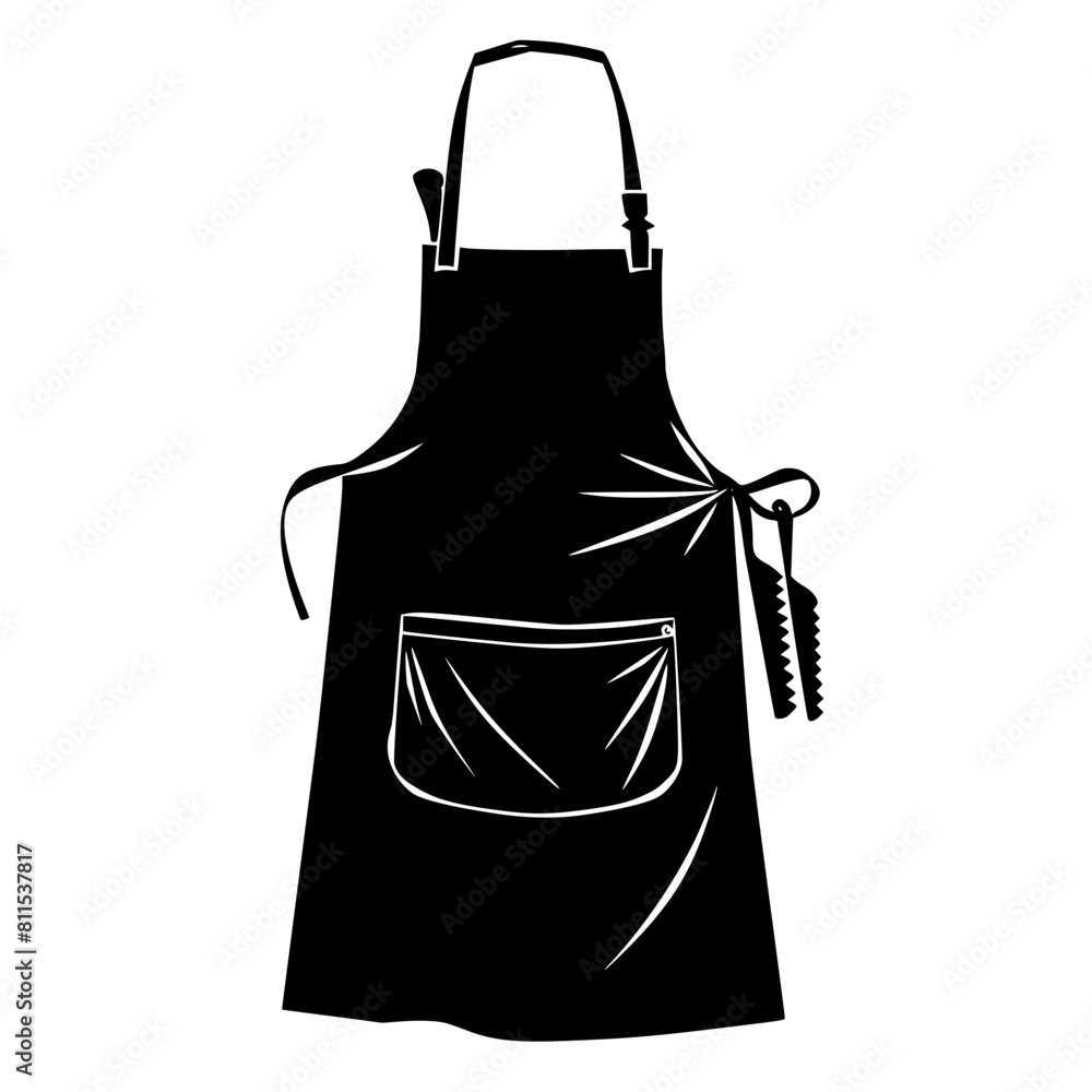 Стоковое векторное изображение «Apron SVG, Svg files for Cricut, Chef ...