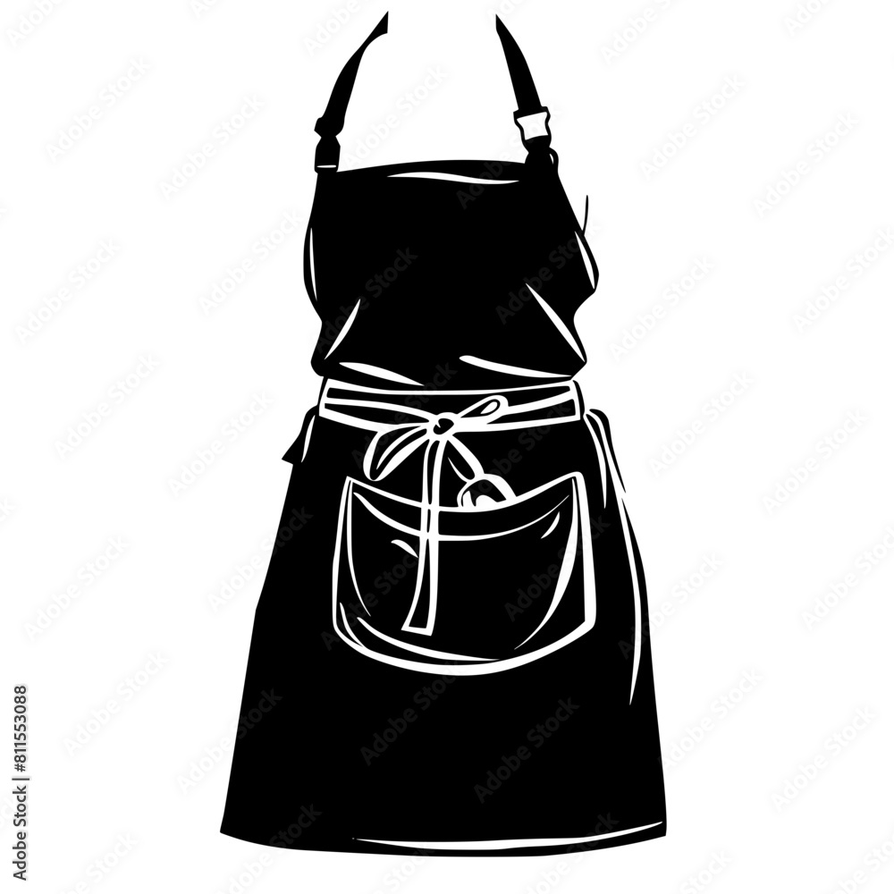 Image vectorielle Stock Apron SVG, Svg files for Cricut, Chef SVG, Cook ...