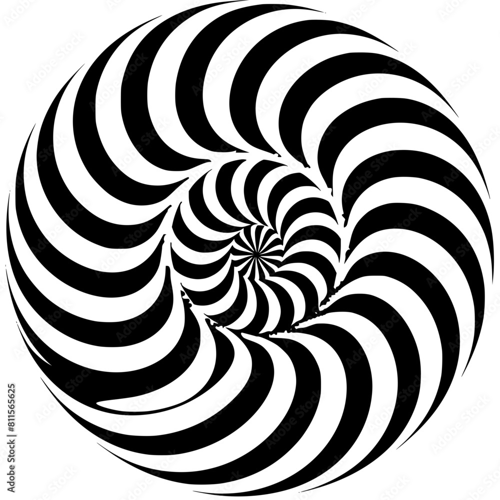 Spiral svg, Abstract squiggle, Squiggly, curvy lines, Monochrome ...