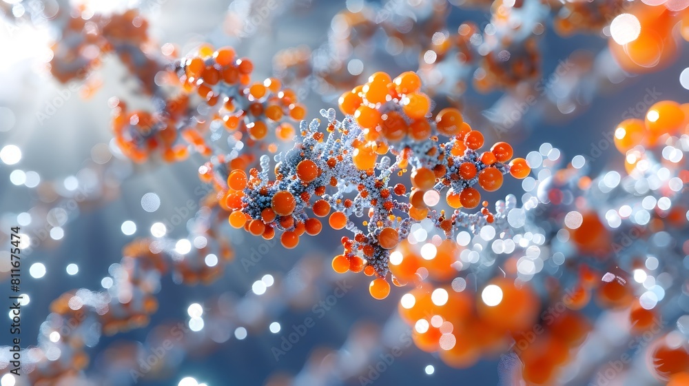 Molecular Interaction Model of Insulin Receptor Signaling Pathway Stock ...