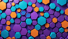 Rainbow Colors Honeycomb Background Free Stock Photo - Public Domain ...