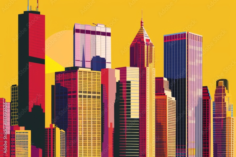 cityscape - business background - city, corporate, backdrop, skyline ...