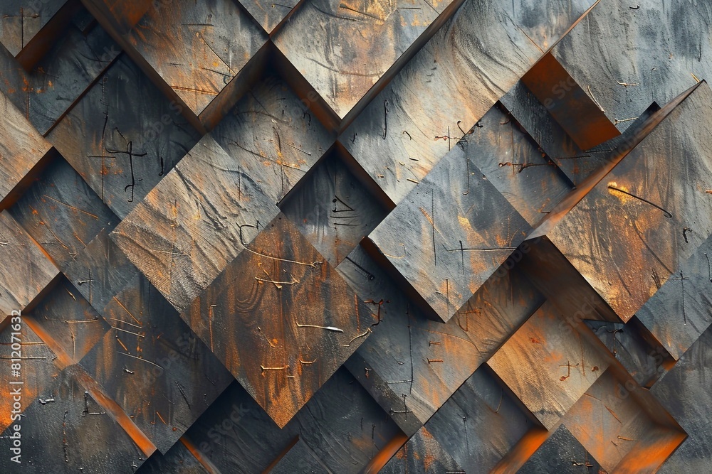 Construction: Textures that imitate building materials, but transformed ...