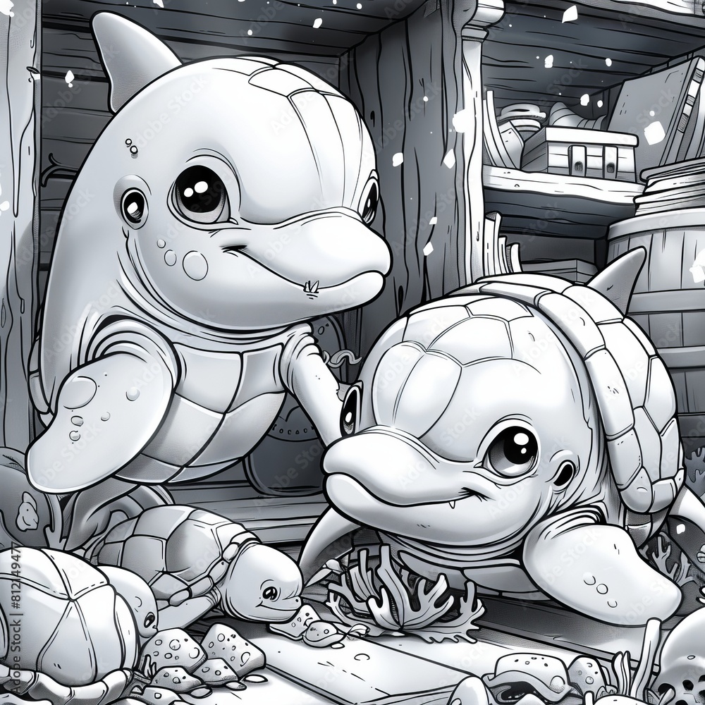 Dive into adventures at the Underwater House, where dolphin calves and ...