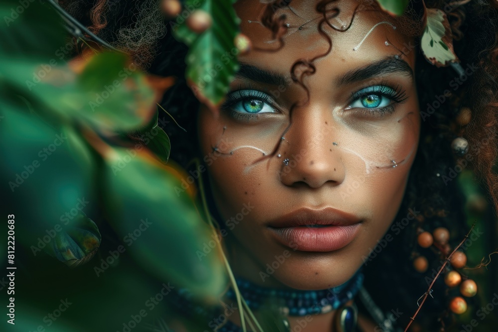 Resilient Berbers women on nature background. Native arabic people in ...