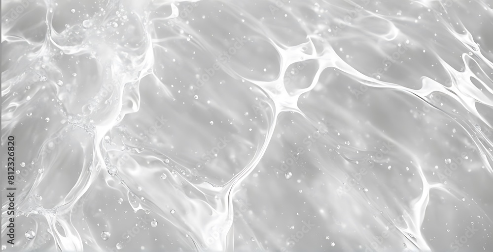 White water wave texture background, Closeup of desaturated transparent ...