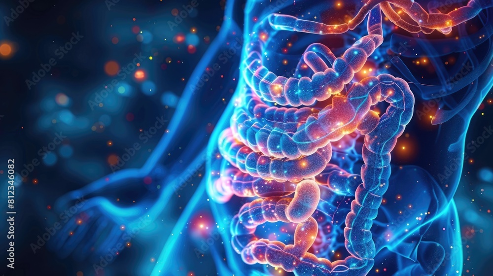 Vibrant D Visualization of Vitamin B Absorption in the Digestive System ...