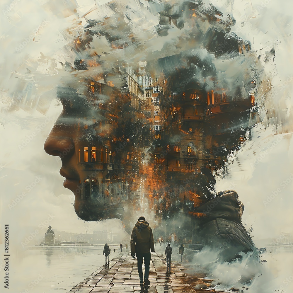 Transform a traditional oil painting into a digital masterpiece by ...