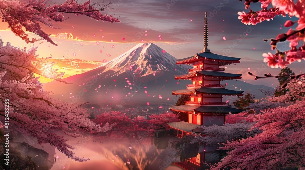 beauty of Japan's natural wonders as you behold the breathtaking sight ...