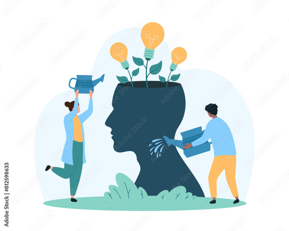 Creative business idea growth, mentorship and change to positive ...