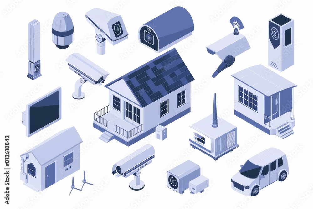 Implement advanced camera technology for surveillance at home ...