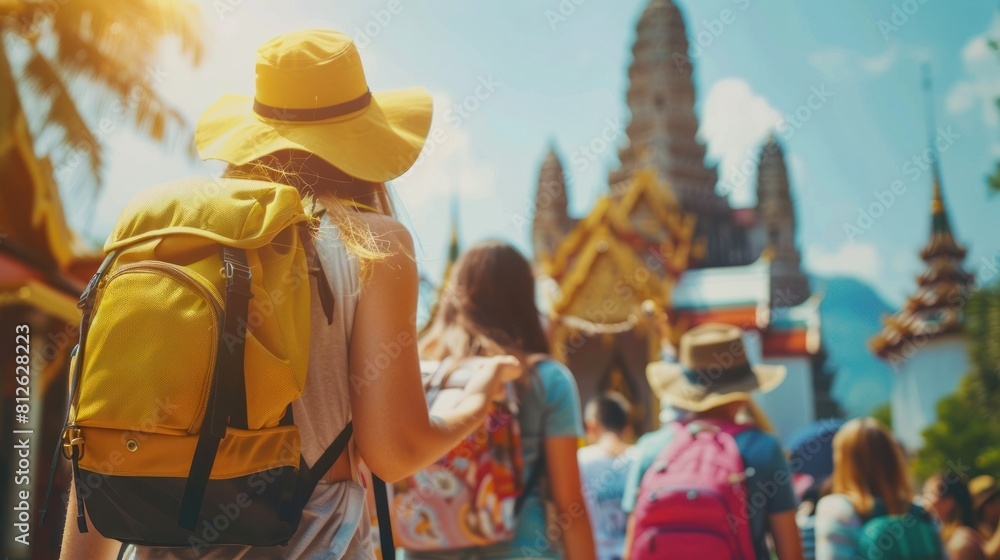 Globetrotters of various nationalities enjoying themselves at must ...