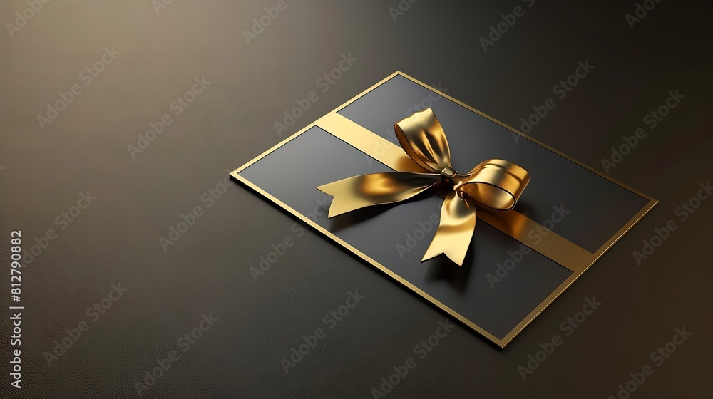 gift card modern glamour style design elegant voucher layout business ...