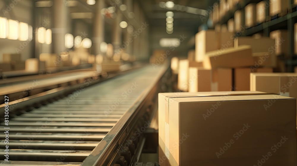 This image vividly depicts the dynamic environment of an automated ...