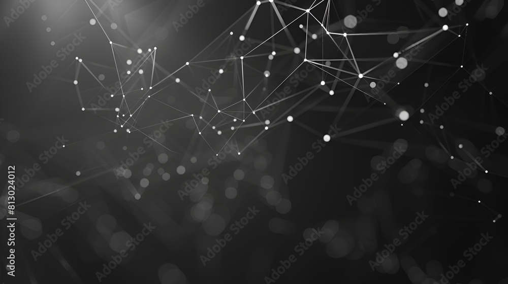 Futuristic global network connection structure ,Cyber security digital data flow , science ...