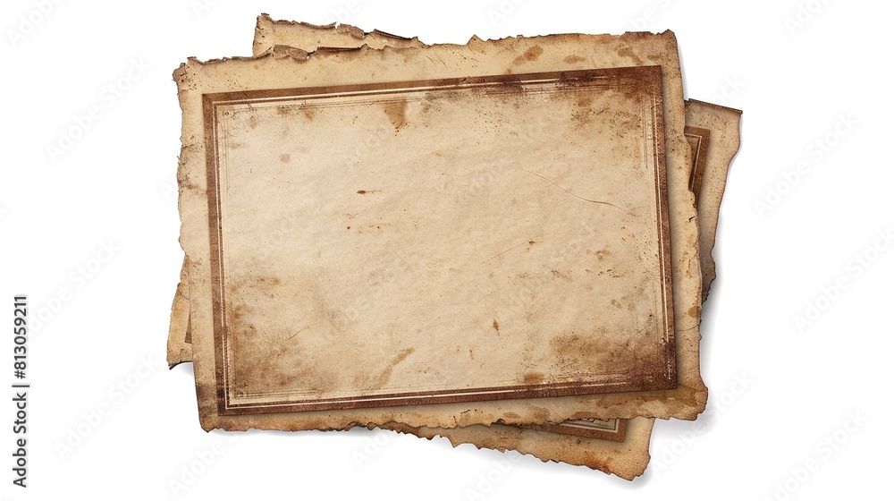 Vintage aged paper textures, ideal backgrounds for retro designs and ...