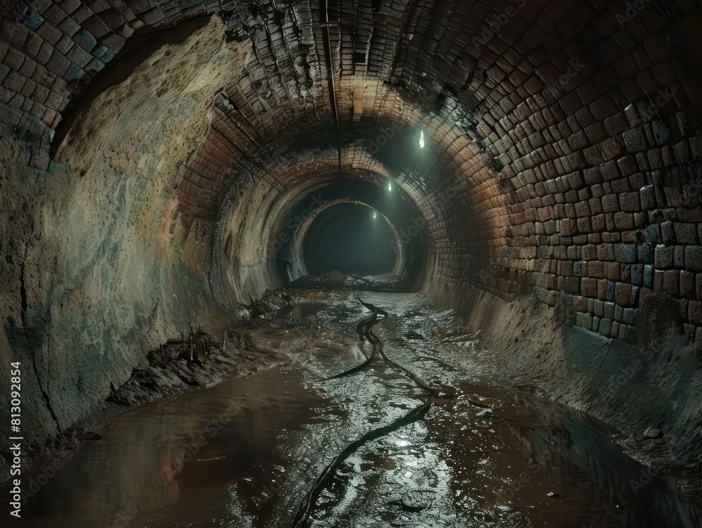 medieval castle underground sewer system Stock Photo | Adobe Stock