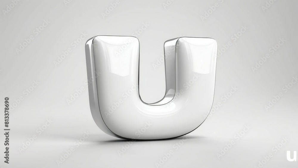 Font realistic 3d design. Complete alphabet u. single icon, Collection ...