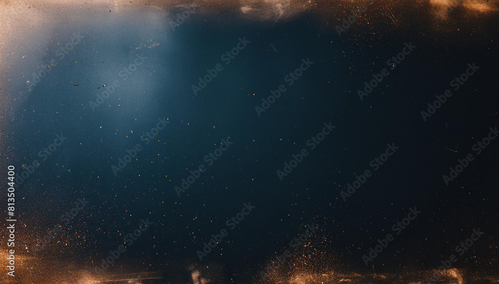 Abstract dirty or aging film. Dust particle and grain texture or dirt ...