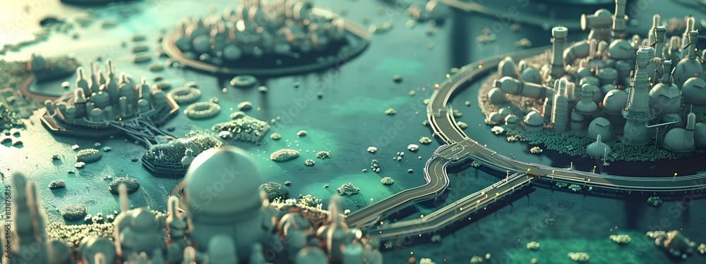 Infographic Depicting the Role of Bacteria in Bioremediation and ...