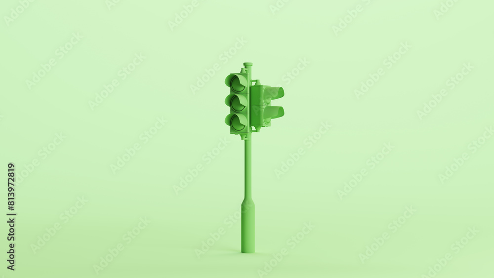 Green traffic lights intersections crossings stoplight road safety ...