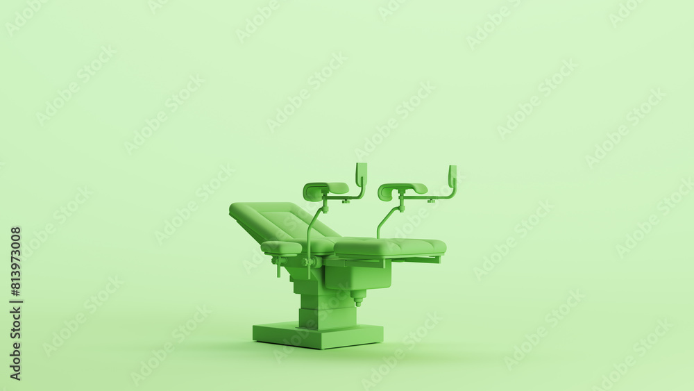 Green gynaecology obstetrics chair specialist women's health equipment ...