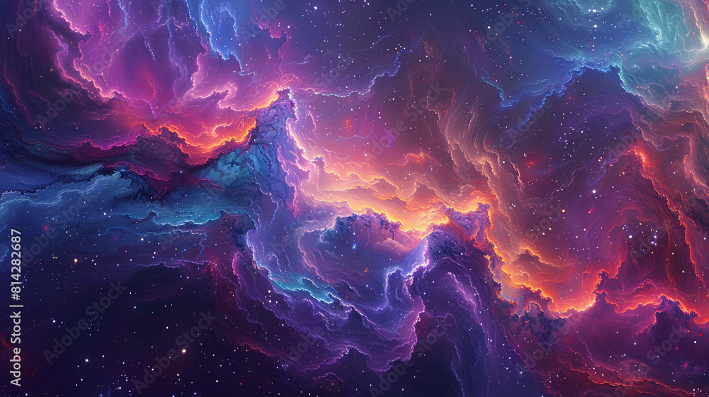 Celestial Abstract Capturing Cosmic Wonders in Stunning Art – A Journey ...