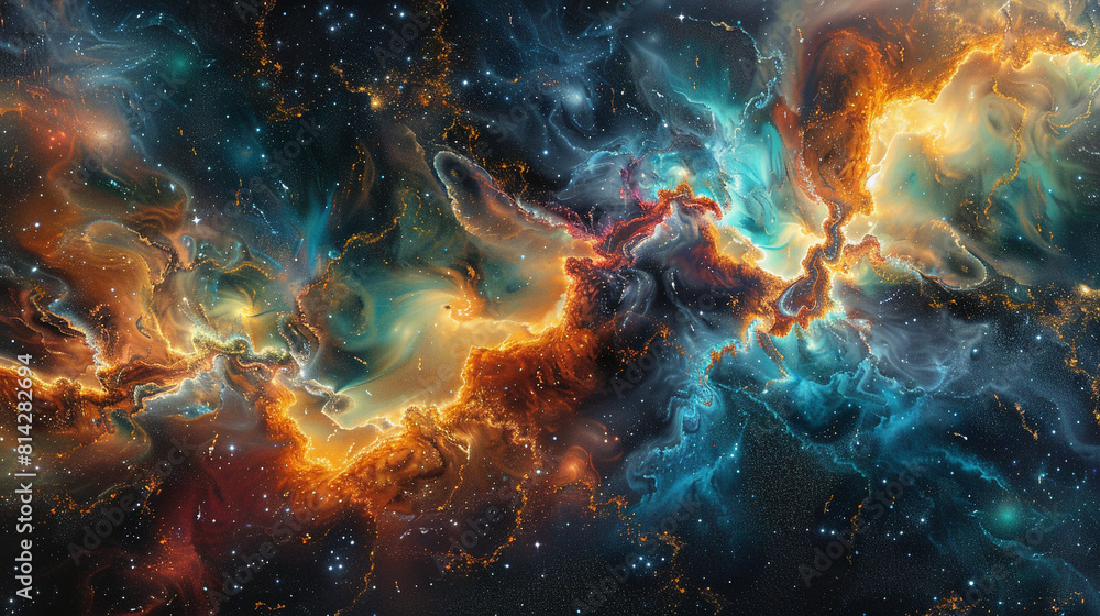 Celestial Abstract Capturing Cosmic Wonders in Stunning Art – A Journey ...