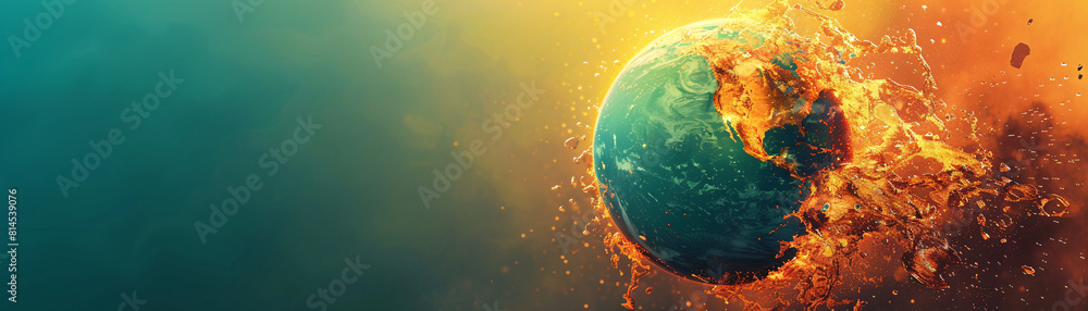 Illustration Stock The top view of a minimalist color background ...