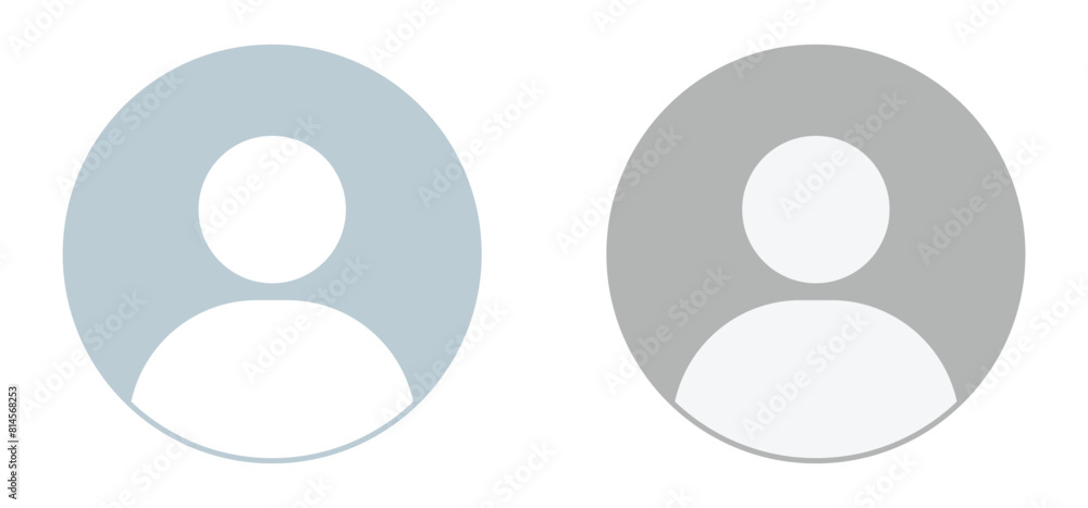profile default avatar icon. user account dp symbol for social media ...
