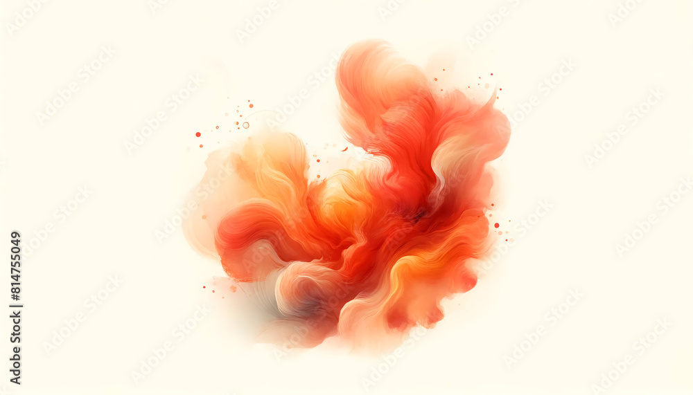 Autumn, orange and red spread, invitation card, ad background, graphic ...