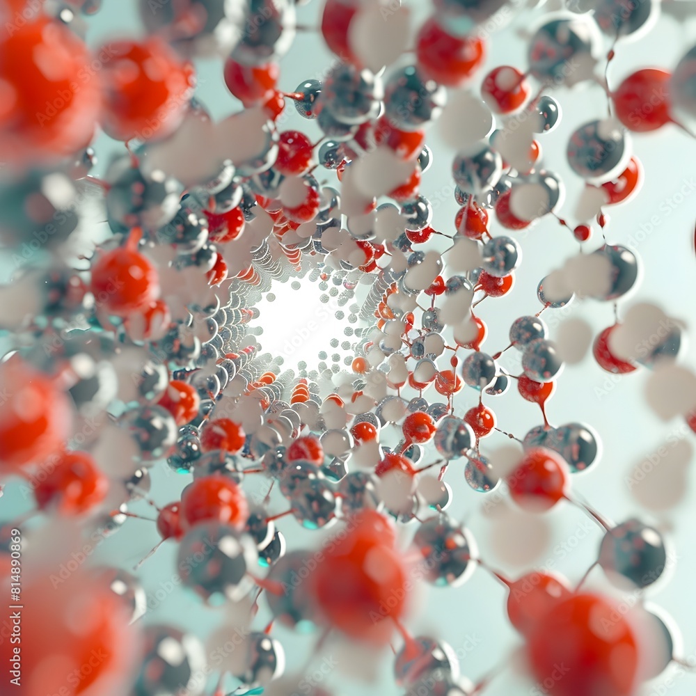 Visualization of a Micelle Structure Showing Lipid Molecule Arrangement ...