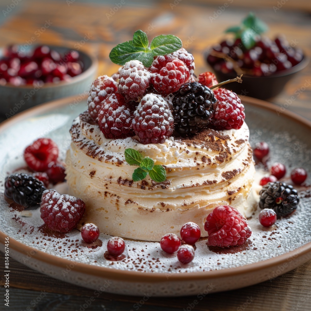 Exquisite French Madeline Cake with Elegant Presentation for Tea Party ...