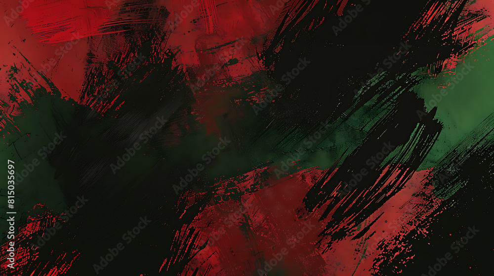 Black History Month colorful background Juneteenth pattern watercolor ...