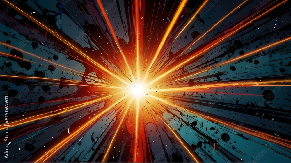 Ilustración de Stock Dynamic Action: Graphic Novel Powerhouse ...