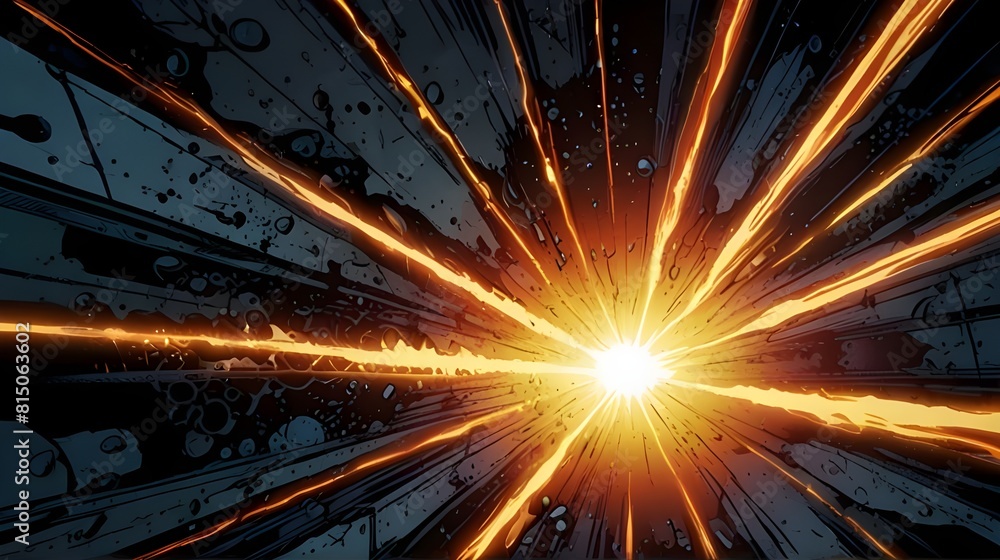 Стоковая иллюстрация «Dynamic Action: Graphic Novel Powerhouse ...