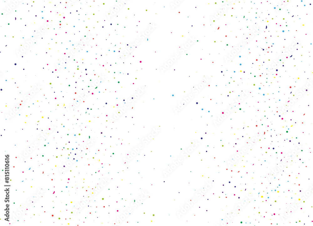 Small confetti pattern Isolated on transparent background. Grunge ...