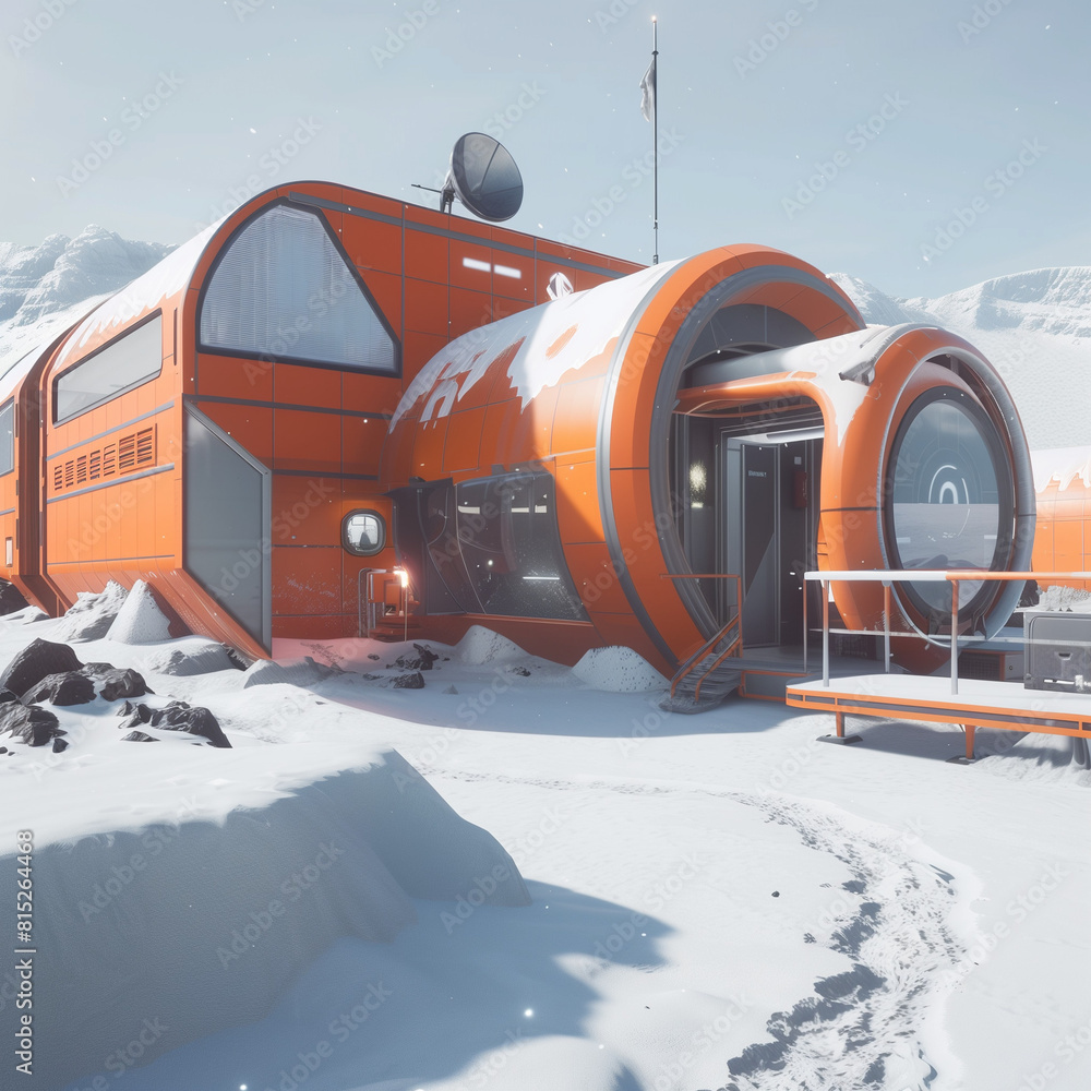 Arctic Research Station: A Polar Base with Digital Ice Mapping ...